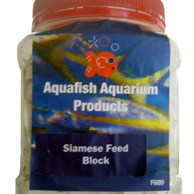 Siamese Feed Block Jar 150 - Aquafish Australia